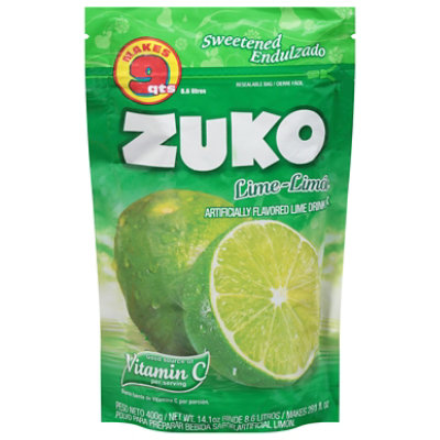 Zuko Drink Mix Limonada Lemonade Flavor - 14.1 Oz - Albertsons