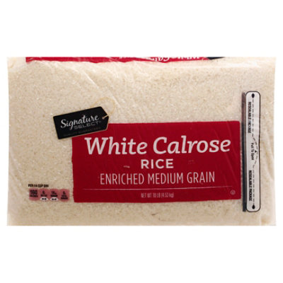 Signature SELECT Rice Calrose Medium Grain - 10 Lb - Albertsons