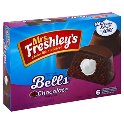 HERSHEYS Mrs Freshleys Chocolate Bells - 10.5 Oz - safeway