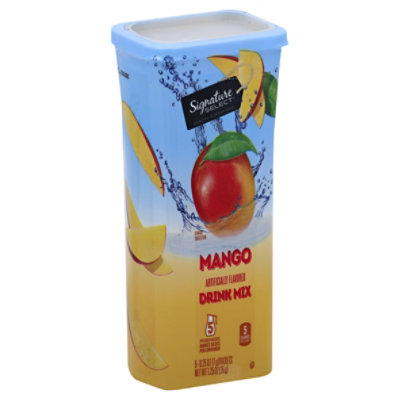 Signature SELECT/Refreshe Drink Mix Mango - 1.25 Oz - tomthumb