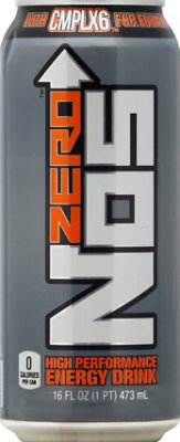 NOS Zero Energy Drink High Performance - 16 Fl. Oz. - Safeway
