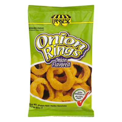 Paskesz Onion Rings - 2.3 Oz - safeway