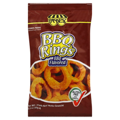 Paskesz Bbq Onion Rings - 2.3 Oz - jewelosco