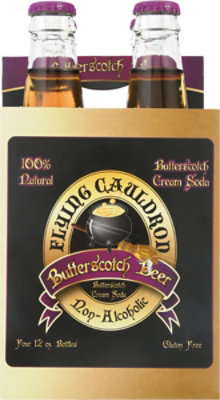 Flying Cauldron Soda Butterscotch Beer - 4-12 Fl. Oz. - acmemarkets