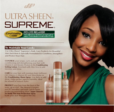 Ultra Sheen Hair Care Supreme Relaxer Regular - Each - Safeway