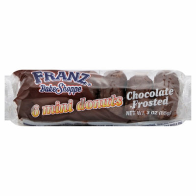 Franz Donuts Mini Chocolate - 3 Oz - albertsons