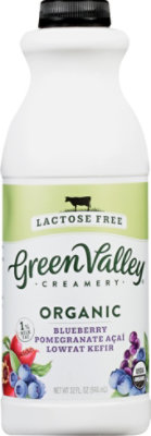 Green Valley Organics Kefir Blueberry Pomegranate - 32 Oz - Safeway
