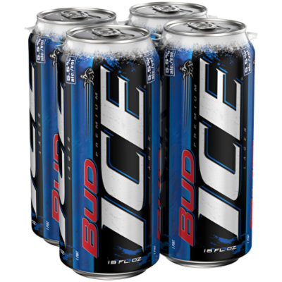 Bud Ice Beer In Cans - 4-16 Fl - Online Groceries | Safeway