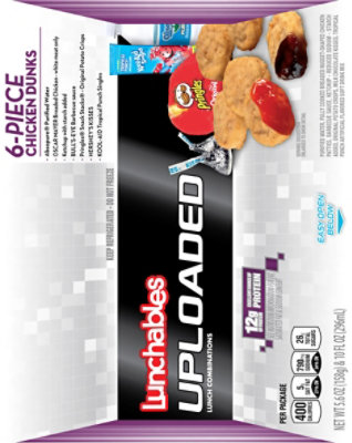 Lunchables Uploaded Chicken Dunk Meal Kit Box 6 Count - 15.6 Oz - ACME ...