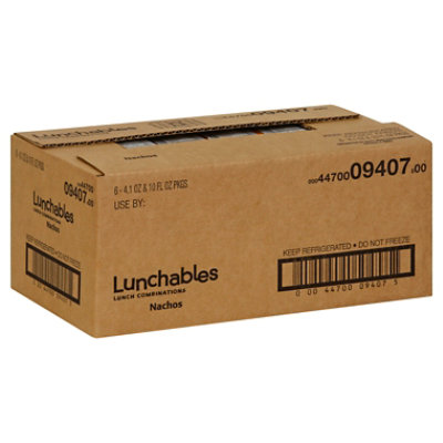 Lunchables Uploaded Nachos Grande with Water - 14.1 Oz - safeway