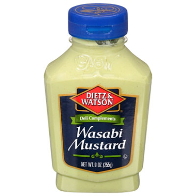 Dietz & Watson Mustard Wasabi - 9 Oz - carrsqc