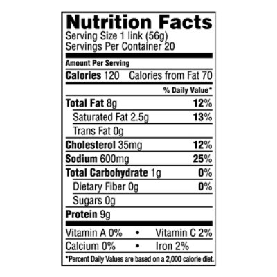 Fud Chicken Franks - 40 Oz - safeway