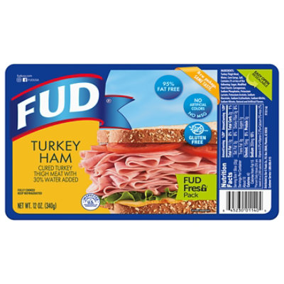 Fud Turkey Ham - 12 Oz - Online Groceries | Jewel-Osco