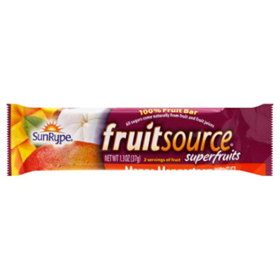 Sun-Rype Fruitsource Mango Mangosteen Bar - 1.3 Oz - vons
