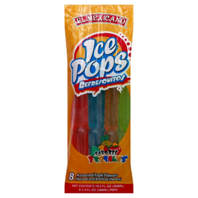 El Mexicano Ice Pops - 2.4 Oz - safeway