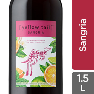 yellow tail Red Sangria Wine - 1.5 Liter - acmemarkets