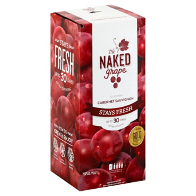 The Naked Grape Cabernet Sauvignon Red Box Wine - 3 Liter - Safeway