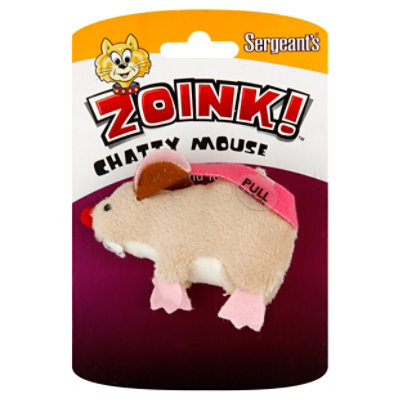 Sergeants Zoink! Cat Toy Chatty Critters - Each - Albertsons