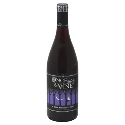 Once Upon A Vine Charming Pinot Noir Wine - 750 Ml - haggen