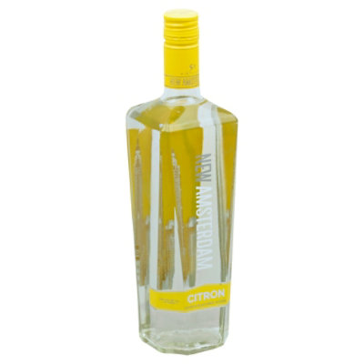 New Amsterdam Vodka Five Times Distilled Flavored Citron 70 Proof - 750 ...