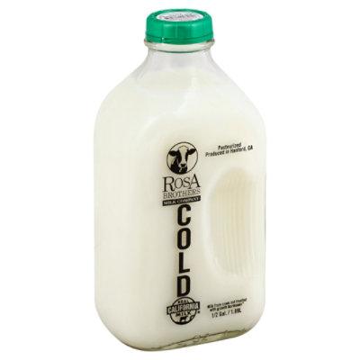 Rosa Brothers Milk Reduced Fat 2% - Half Gallon - safeway