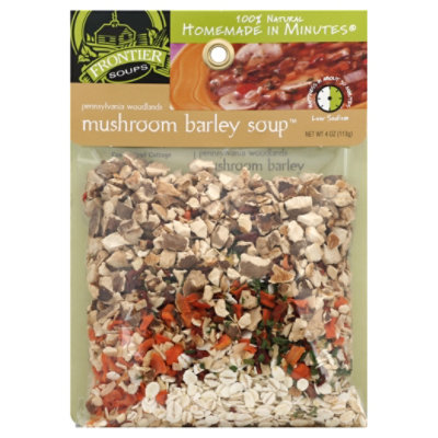 Frontier Soups Soup Mix Homemade In Minutes Gluten Free Mushroom Barley ...