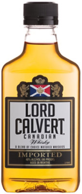 Lord Calvert Canadian Whisky 80 Proof - 200 Ml - carrsqc