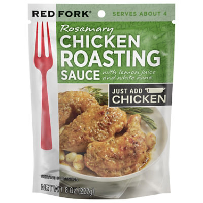 Red Fork Roasting Sauce Rosemary Chicken Pouch - 8 Oz - Carrs