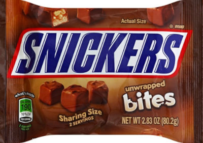 Snickers Bites Candy Bar Sharing Size - 2.83 Oz - safeway