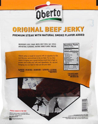 Oberto Beef Jerky Original XL Pack - 10 Oz - Safeway