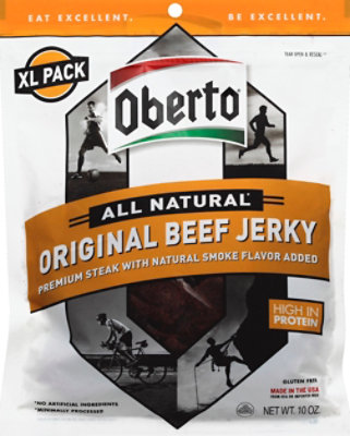 Oberto Beef Jerky Original XL Pack - 10 Oz - Safeway