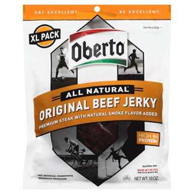 Oberto Beef Jerky Original XL Pack - 10 Oz - Safeway
