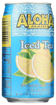 Aloha Maid Iced Tea - 11.5 Fl. Oz. - safeway