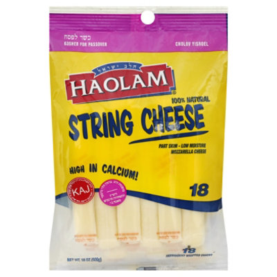 Haolam Family Pack String Cheese - 18 Oz - andronicos