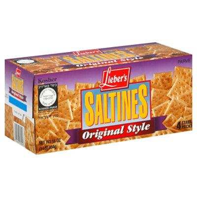 Liebers Saltines - 16 Oz - jewelosco