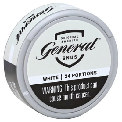 General Snus White - .85 Oz - Online Groceries | Albertsons