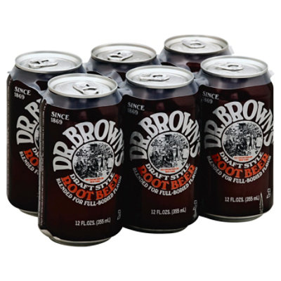 Dr Brown Soda Root Beer - 72 Fl. Oz. - Albertsons