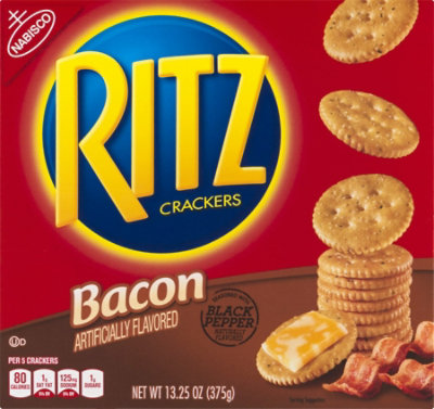 RITZ Crackers Bacon - 13.25 Oz - safeway