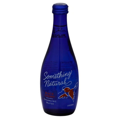 Something Natural Sparkling Water Black Cherry - 11 Fl. Oz. - vons