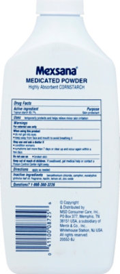 Mexsana Medicated Powder Topical Strach Skin Protectant - 11 Oz - Vons