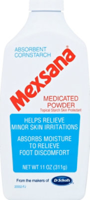 Mexsana Medicated Powder Topical Strach Skin Protectant - 11 Oz - safeway