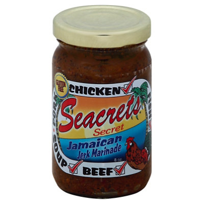 Seacrets Marinade Jamaican Jerk - 8 Oz - Haggen