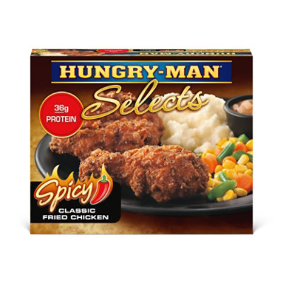Hungry-Man Spicy Classic Fried Chicken - 16 Oz - albertsons