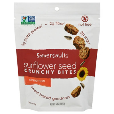 Somersaults Sunflower Seed Snack Cinnamon Crunch - 6 Oz - ACME Markets