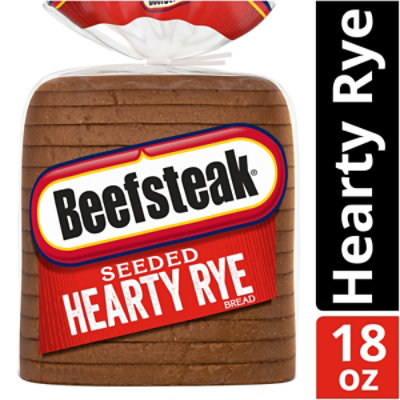 Beefsteak Hearty Rye Seeded Bread - 18 Oz - jewelosco