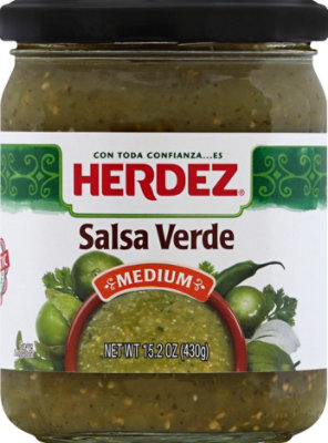 Herdez Salsa Verde Jar - 15.2 Oz - Albertsons