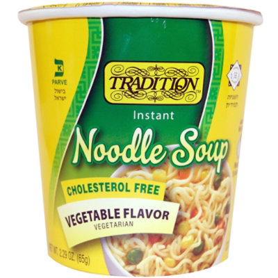 Tradition Instant Soup Veg No Msg Cup - 2.29 Oz - acmemarkets