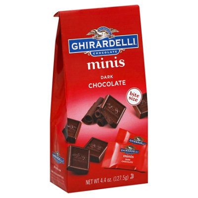 Ghirardelli Squares Dark Chocolate Mini Bag - 4.4 Oz - safeway