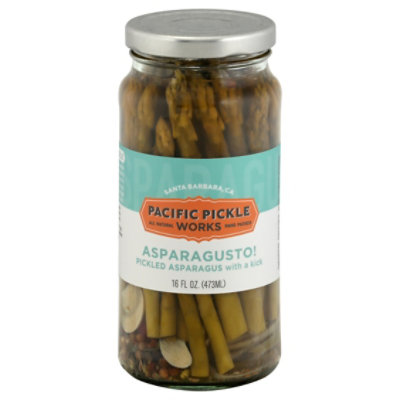 Pacific Pickle Works Pickled Asparagus Asparagusto Spear Spicy - 16 Fl ...