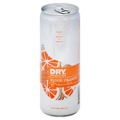 Dry Sparkling Beverage Blood Orange Can - 12 Fl. Oz. - Safeway